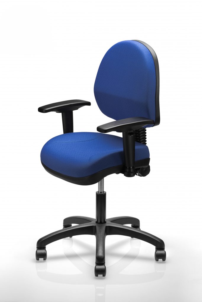 Silla operativa 2110-CA ECO SIT con coderas ajustables – Sillas Ergonomicas