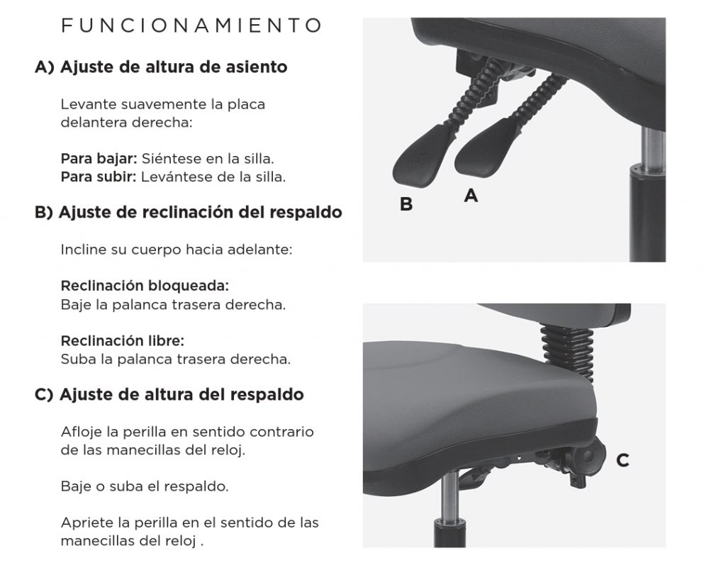 Silla operativa 2101 NEO SIT – Sillas Ergonomicas
